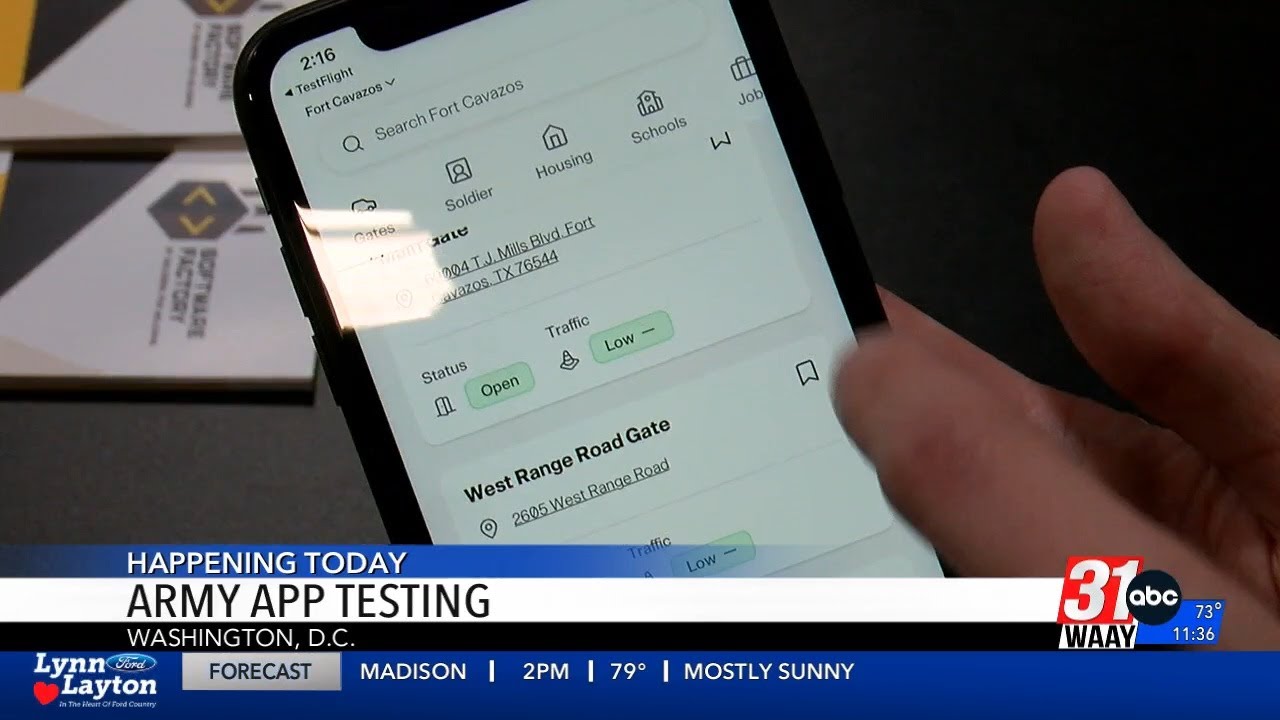 Army testing new app at AUSA - YouTube