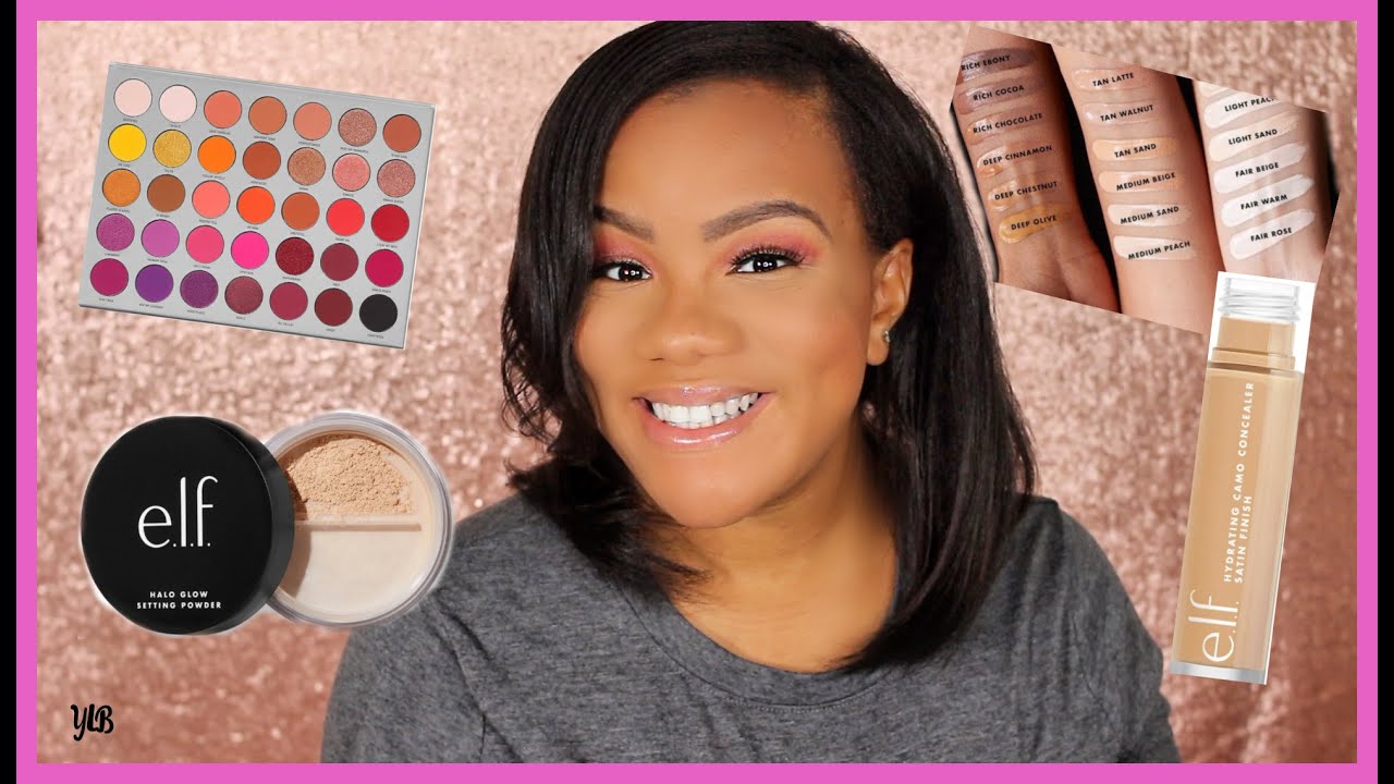 DRUGSTORE MAKEUP HAUL // JACLYN HILL, TARGET & ULTA - ELF IS LIT! - YouTube