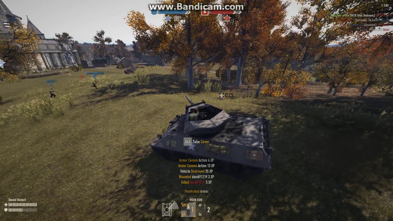 M10 Tank destroyer game-play - Heroes and generals - YouTube