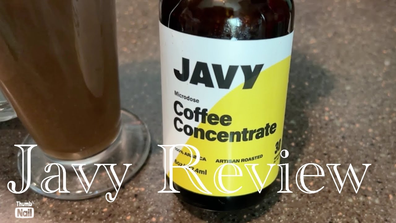 Javy Microdose Concentrate Coffee~Review - YouTube