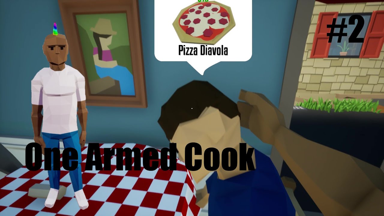 One Armed Cook - Part 2 | Blind Lets Play | Peter's Pizzeria - YouTube