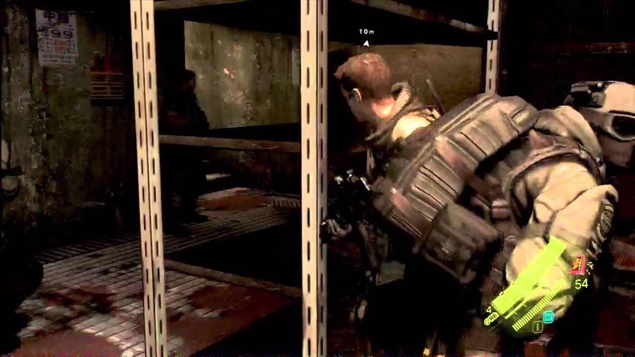 Resident Evil 6 Piers Professional Walkthrough Part 1 - YouTube