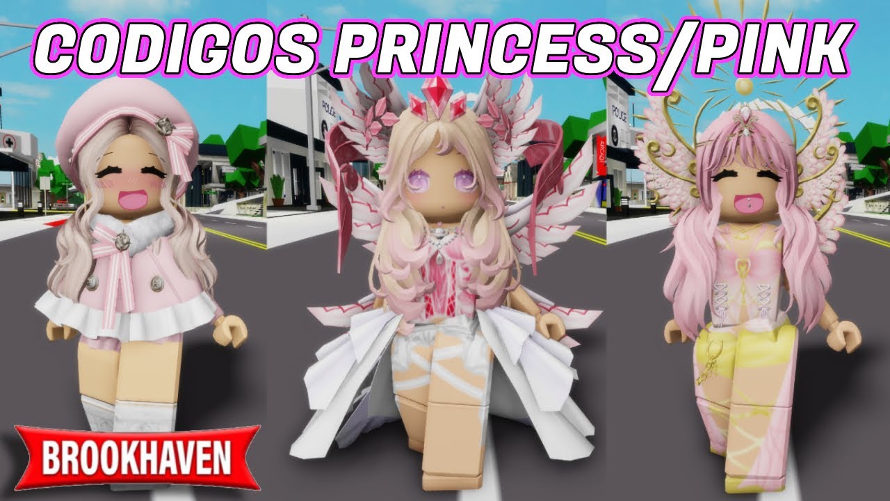 Códigos ropa PRINCESS/PINK *GRATIS* en Brookhaven 🏡 RP ROBLOX # ...
