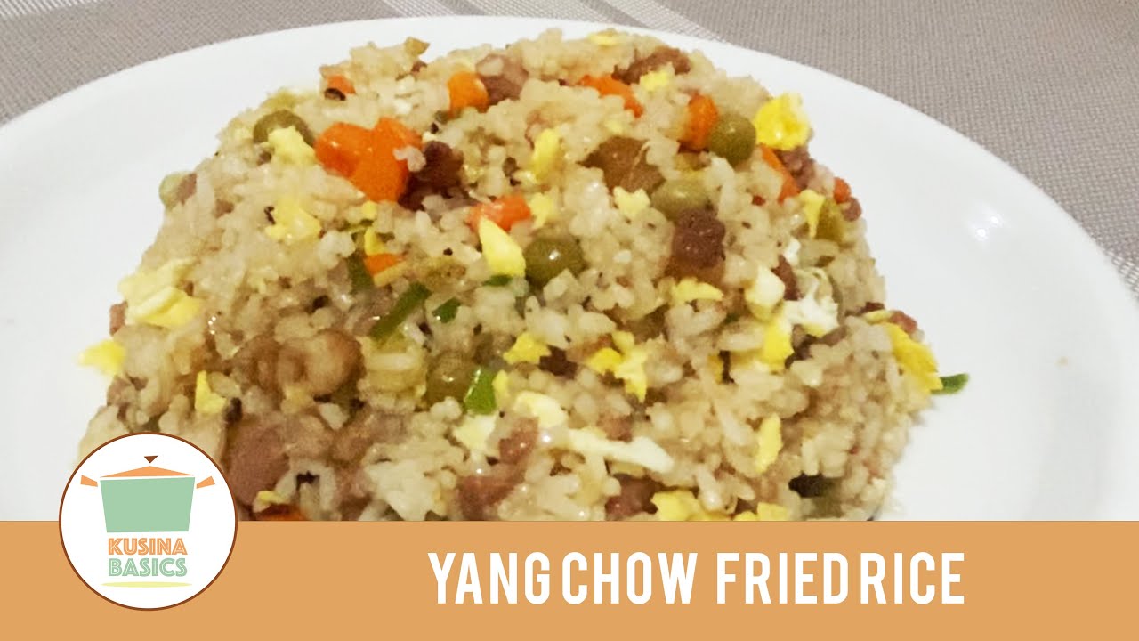 Chinese Style Yang Chow Fried Rice | Lasang lutong 5-star - YouTube