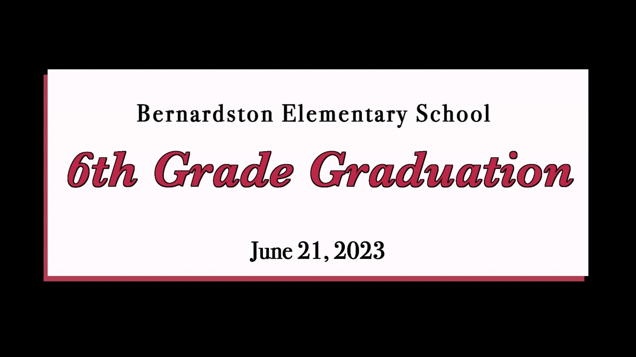 2023 BES Graduation - June 21, 2023 - YouTube