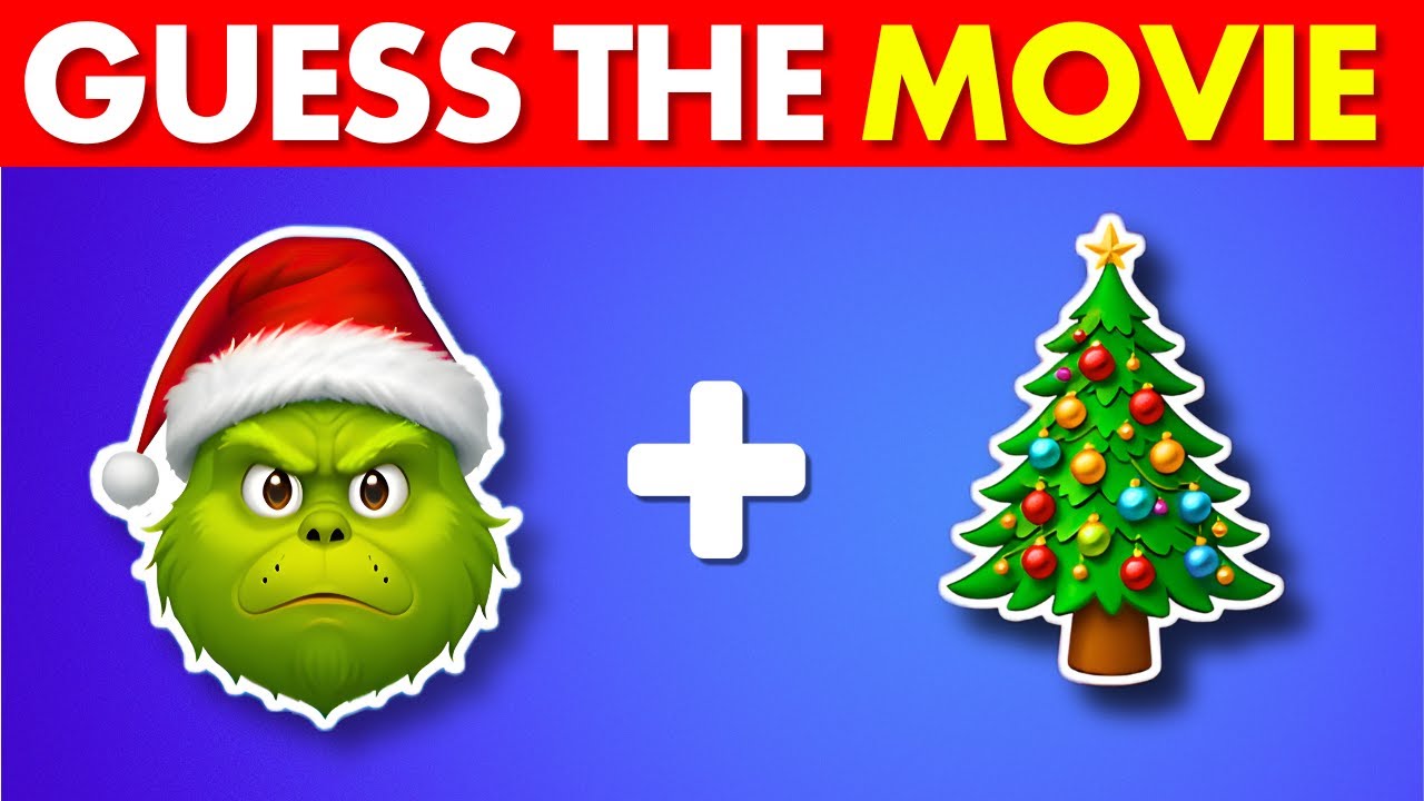 Guess The CHRISTMAS Movie By Emoji 🎄🎬 | Ultimate Holiday Emoji Quiz ...