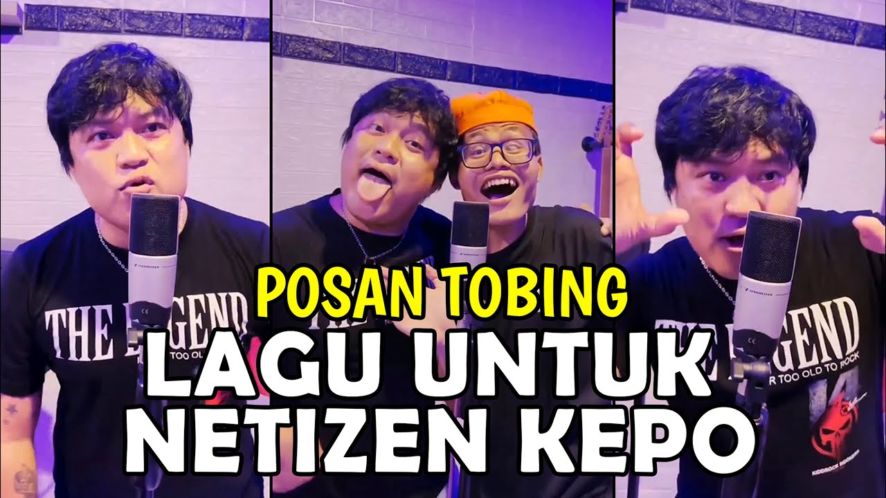 Posan Tobing - Lagu Untuk Netizen Kepo - YouTube