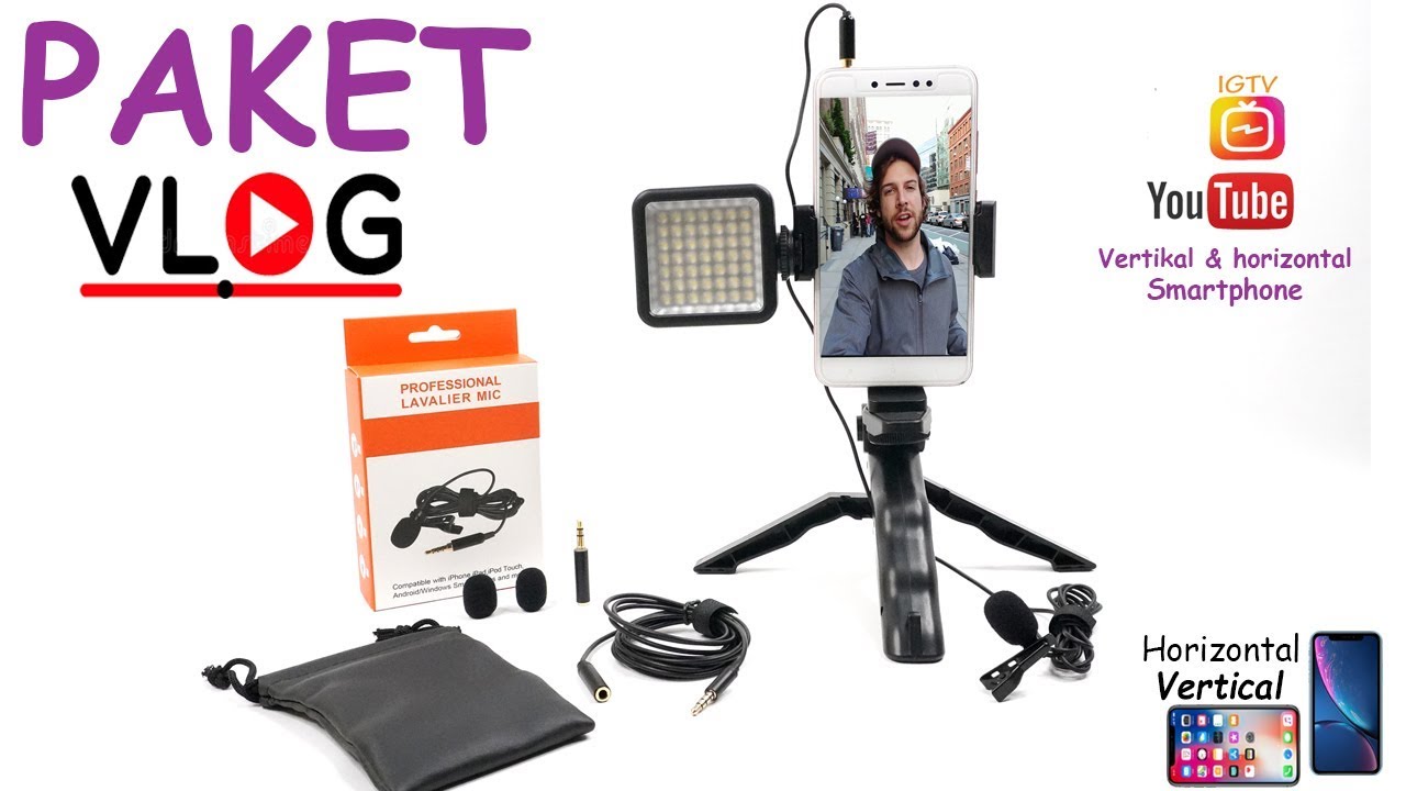 Paket Vlog YOUTUBER Smartphone Murah, Hemat Dan Cara Pemasangannya ...