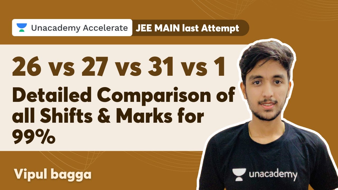 JEE MAIN last Attempt | 26 vs 27 vs 31 vs 1 | Detailed Comparison of ...
