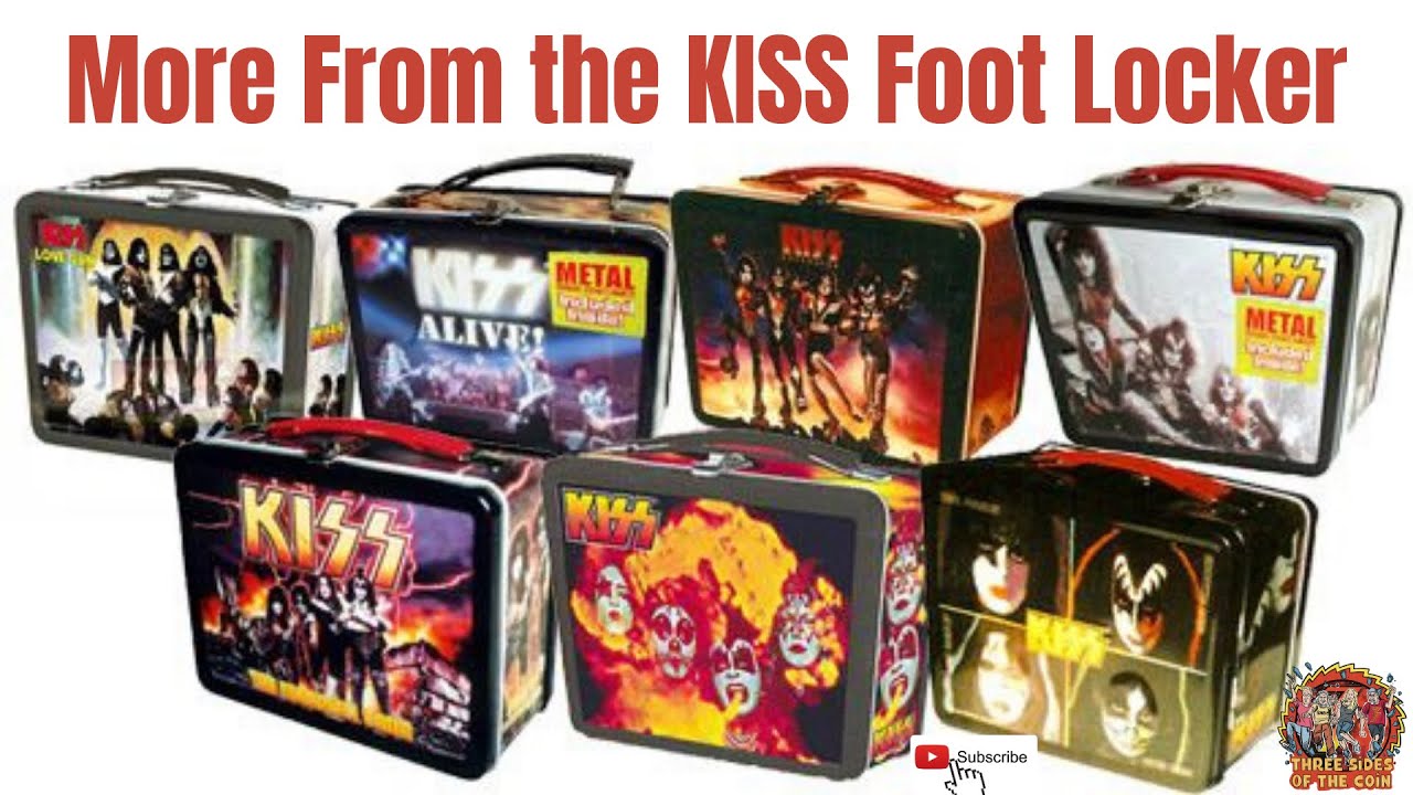 We Find a Bunch of KISS Lunch Boxes in a Storage Box Including a Mint ...