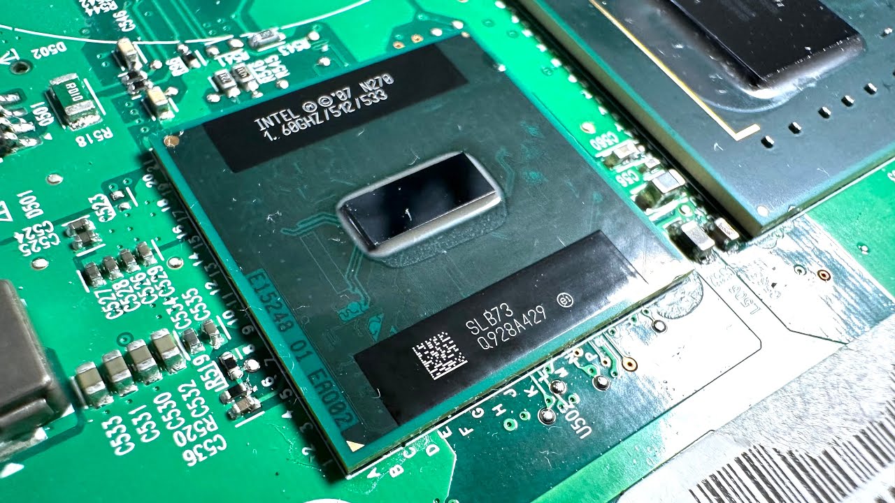 Unsolder Intel Pentium N3700 - YouTube