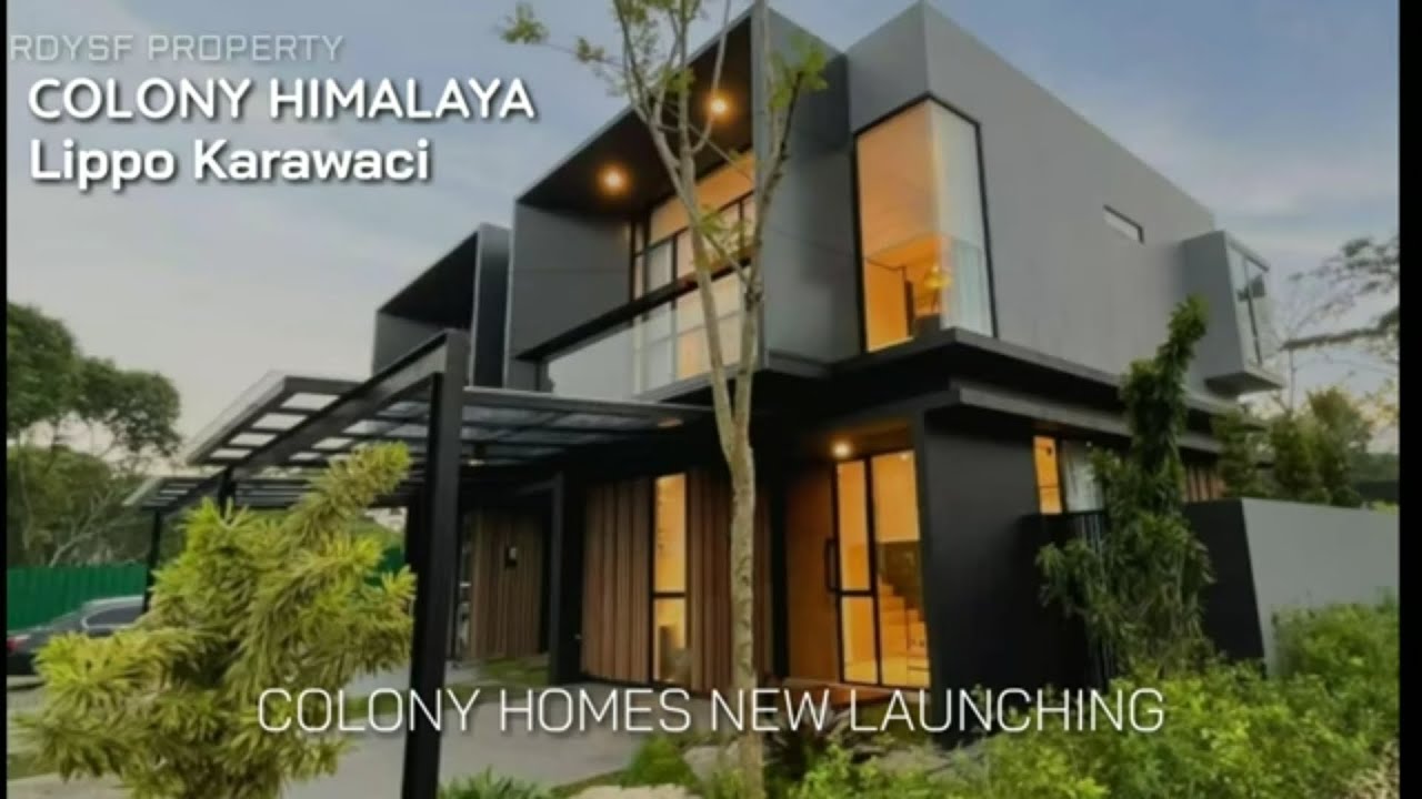 COLONY HIMALAYA LIPPO KARAWACI, NEW LAUNCHING RUMAH BARU - YouTube