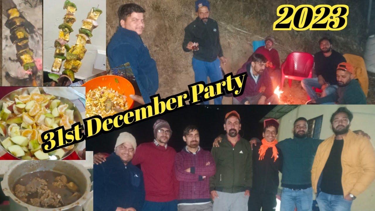31st December 2023 Party🥳|| Full Enjoying🔥 with Friends🤘 ...