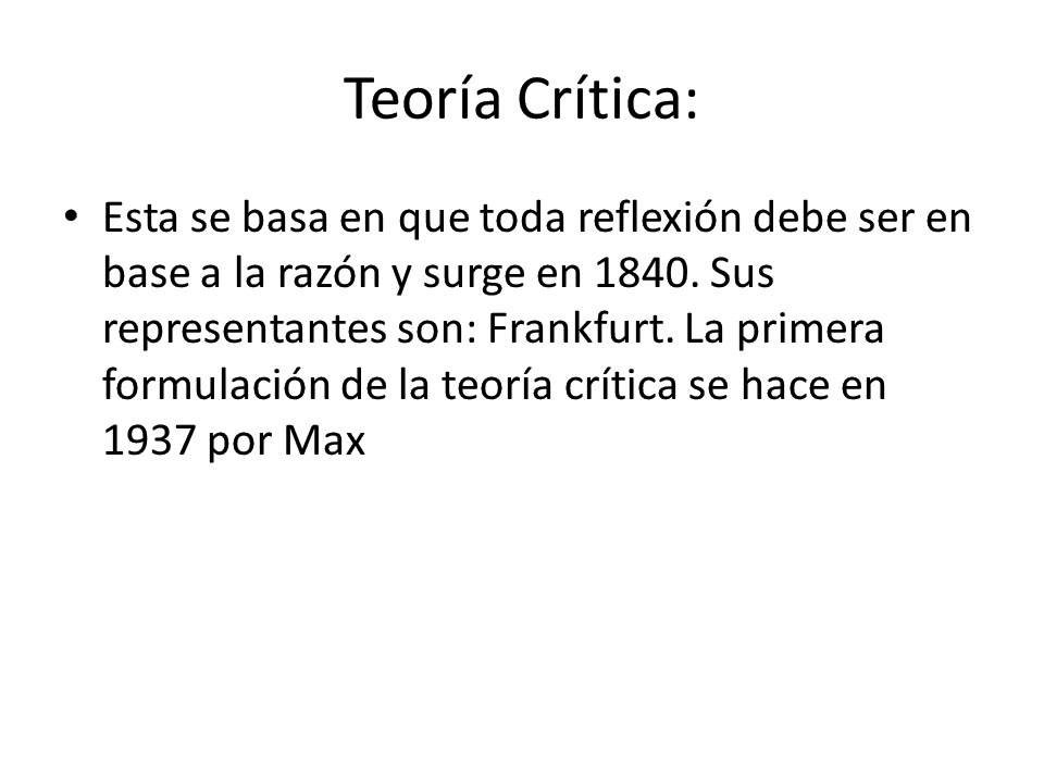PARADIGMAS DE TEORIA CRÍTICA - YouTube