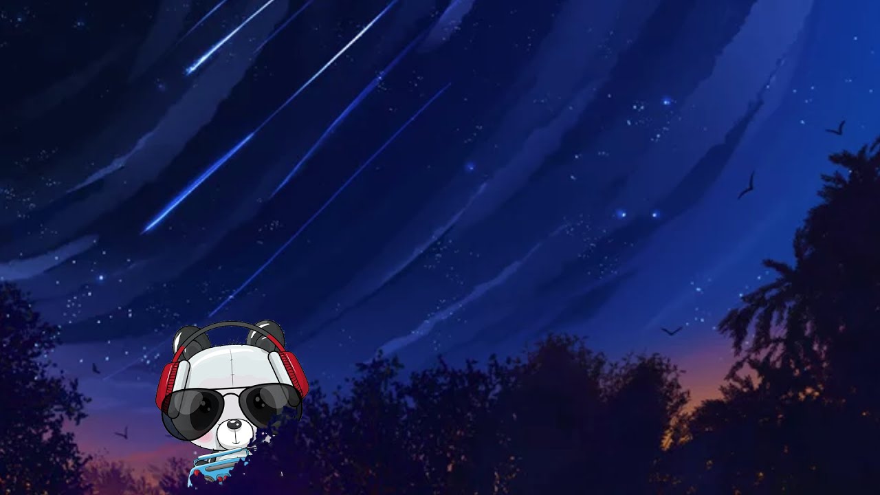 Starry Night - LoFi Hip Hop late night study session 🐼 [Lofi Panda Boy ...