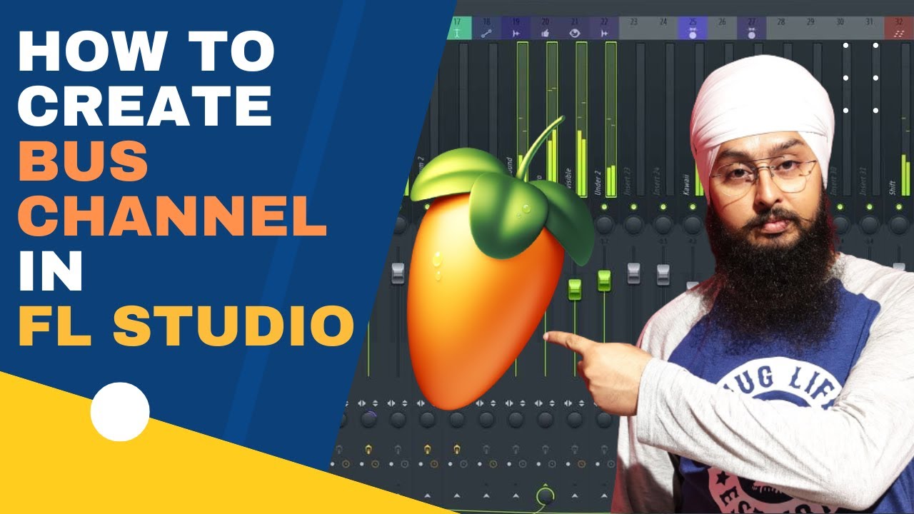 how to create a bus channel in fl studio I fl studio tutorial I DrDAW ...