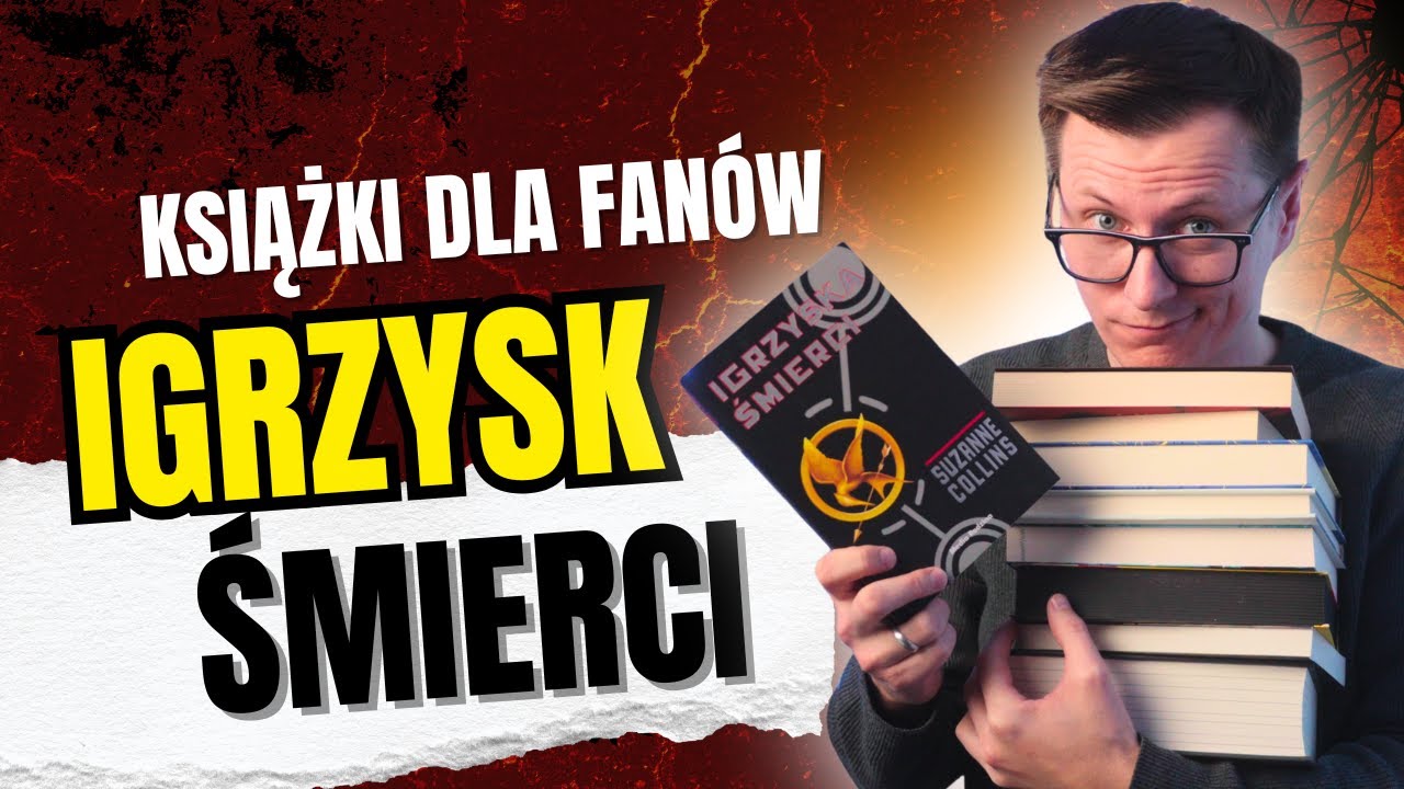 8 książek dla fanów IGRZYSK ŚMIERCI - YouTube