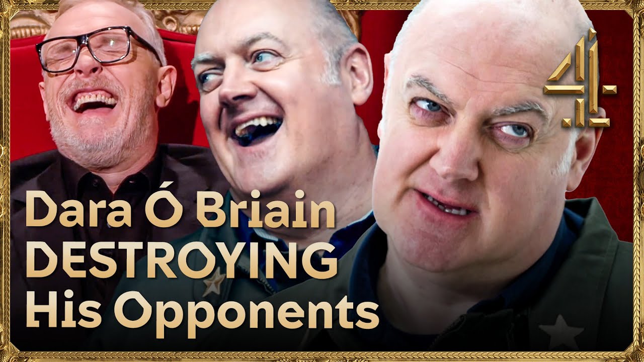 Dara Ó Briain OBLITERATES The Competition | Taskmaster | Channel 4 ...