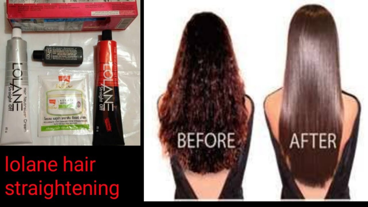 lolane hair straightening - YouTube