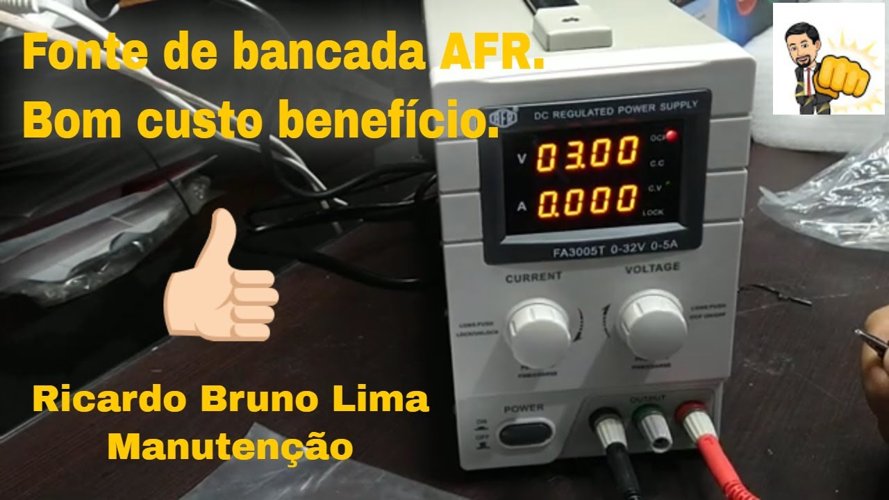 FONTE DE BANCADA (AFR) - YouTube