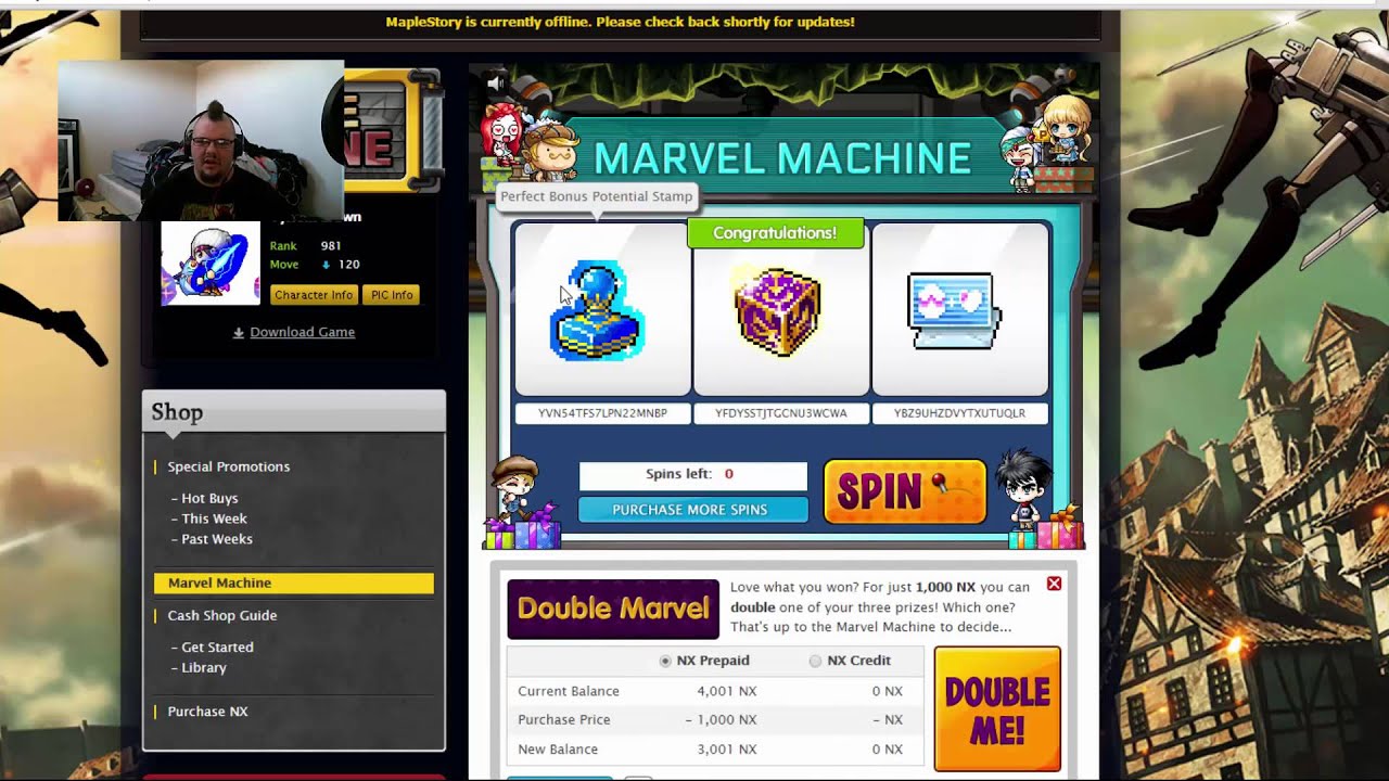 MapleStory - Kaiser's Journey to Maximum Power Part 3 - The Marvel ...