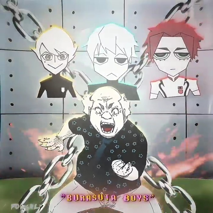 Burasuta boys 🧠 || Manga Bluelock 309 #kira #nagiseishiroedit #sae # ...