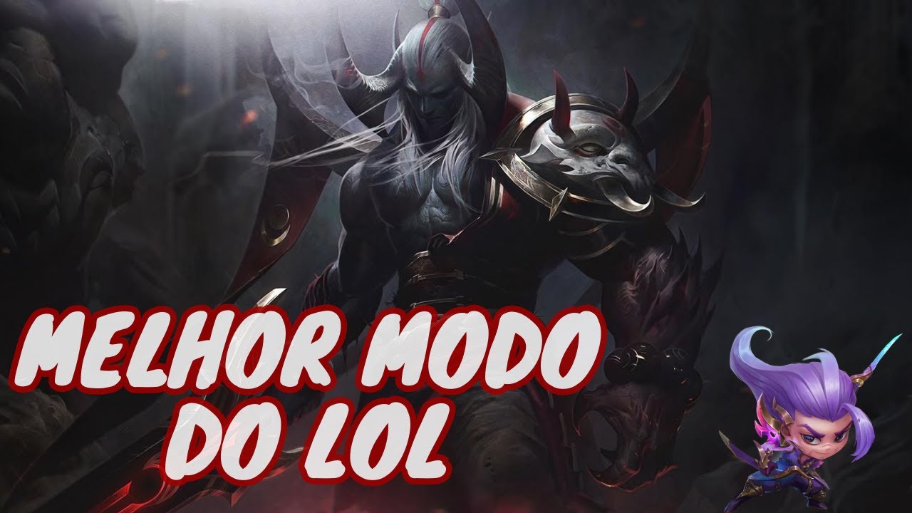 O MELHOR MODO DE JOGO DO LOL! - YouTube