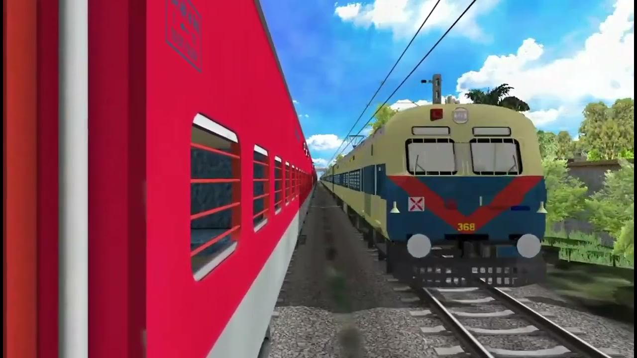 12391 LHB Shramjeevi Express || Patna-Ara Part 1 || IR-MSTS || Open Rails - YouTube