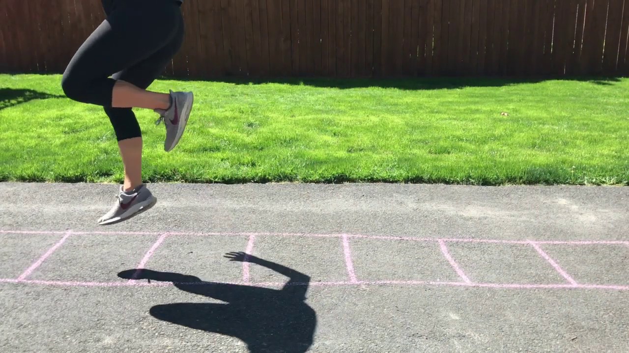 Single Leg Forward "hurdle" Jump - YouTube