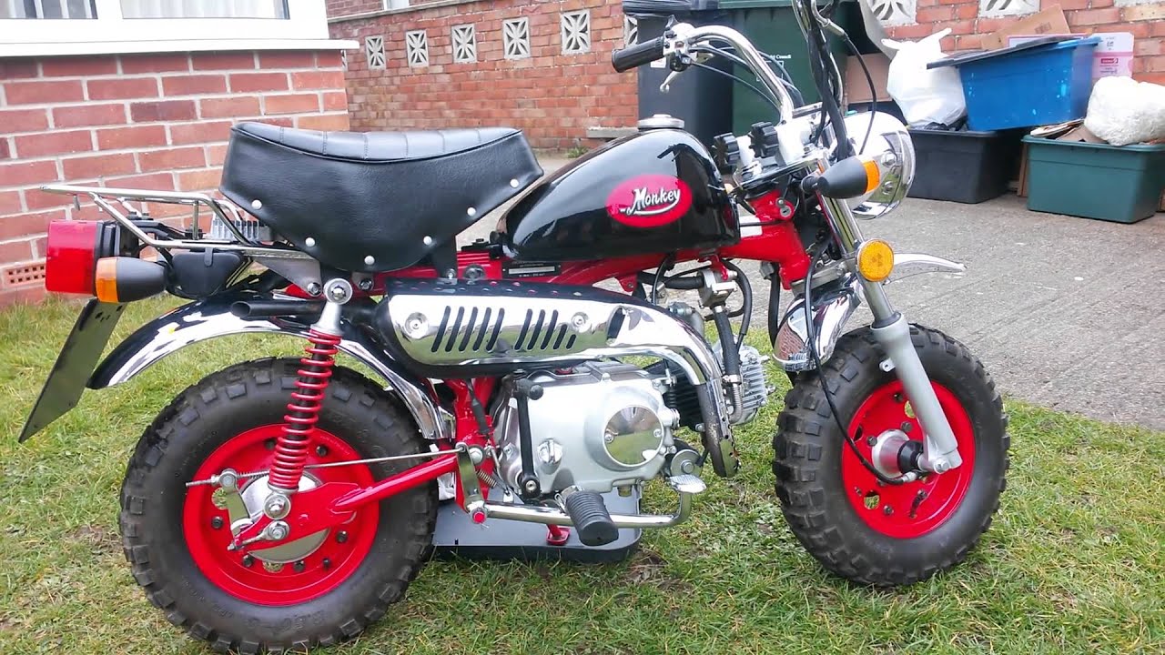 Jincheng JC50 Honda z50 Clone - YouTube