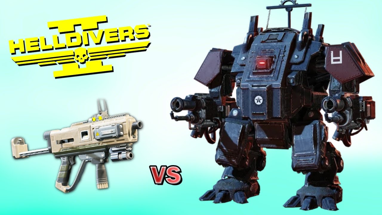 How to Use the SMG-72 Pummeler Against Automatons in Helldivers 2 - YouTube