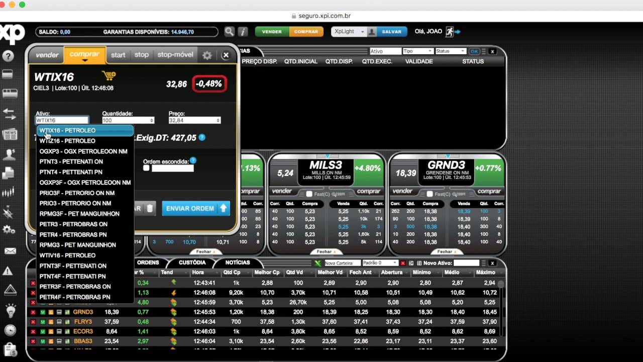 Tutorial Home Broker XP - Compra e Venda - YouTube