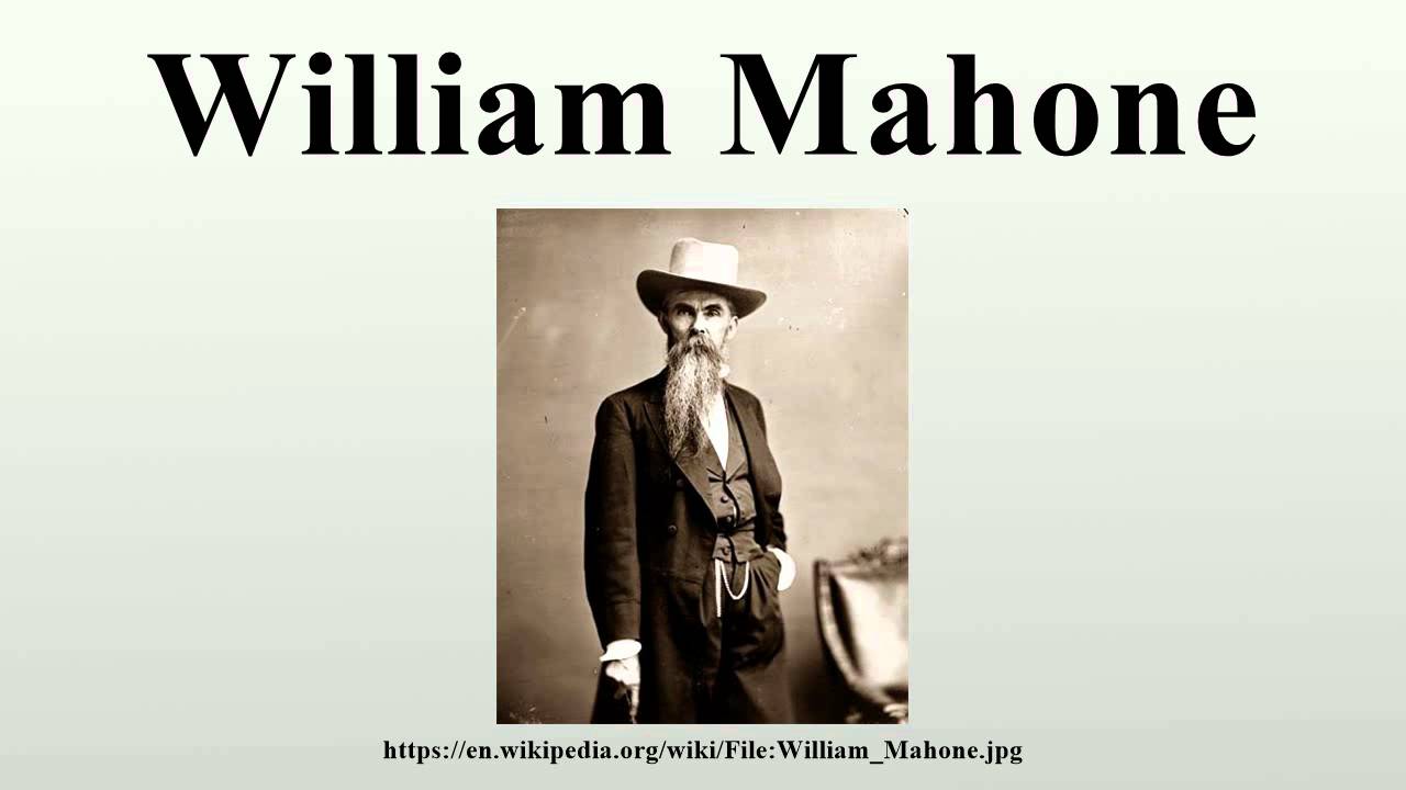 William Mahone - YouTube