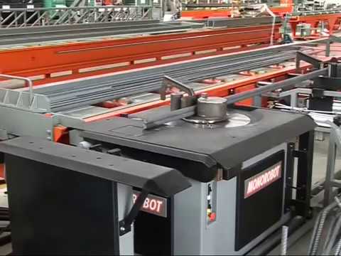Schnell Spa MonoRobot Automatic rebar bending station - YouTube