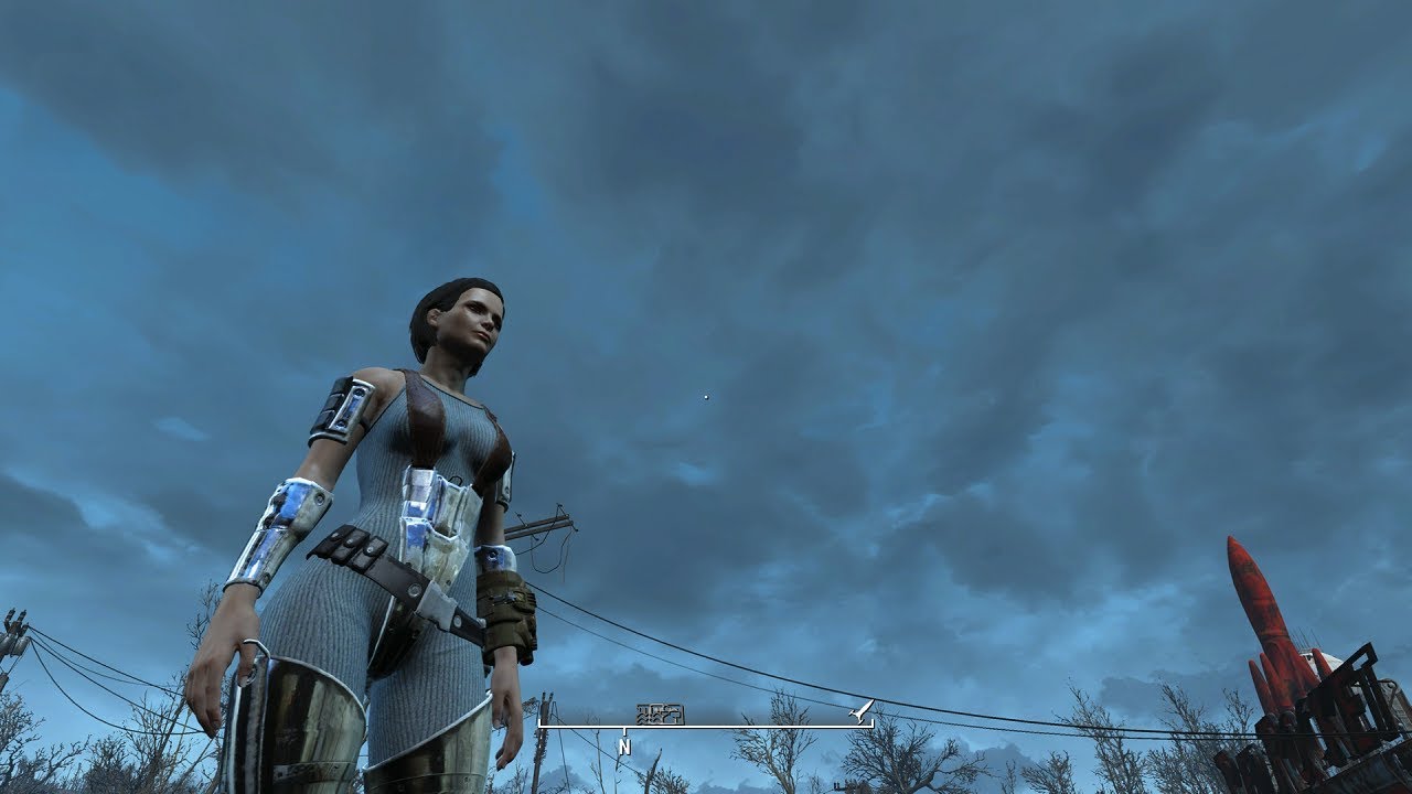 Fallout 4 Mod Review Fortaleza Mk. 1 (CBBE) - YouTube