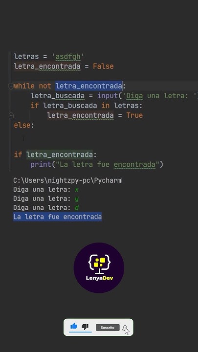 Usando ELSE en el bucle WHILE en Python #shorts #python #programacion #curso - YouTube