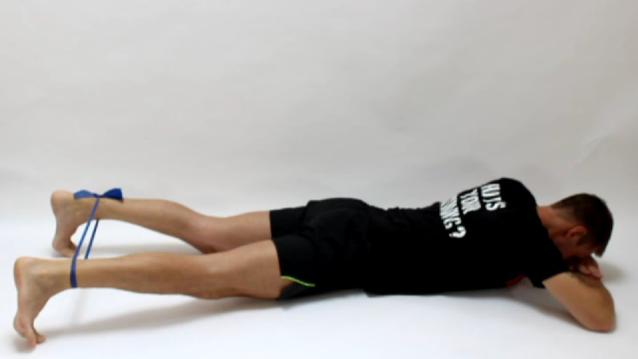 Glute Strength: Resistance Band Abduction & Extension - YouTube