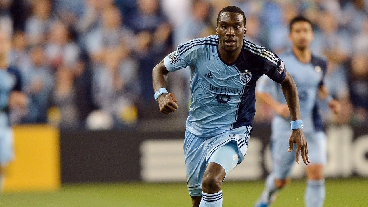 GOAL: CJ Sapong smooth volley for 4-0 | Sporting KC vs Chivas USA - YouTube