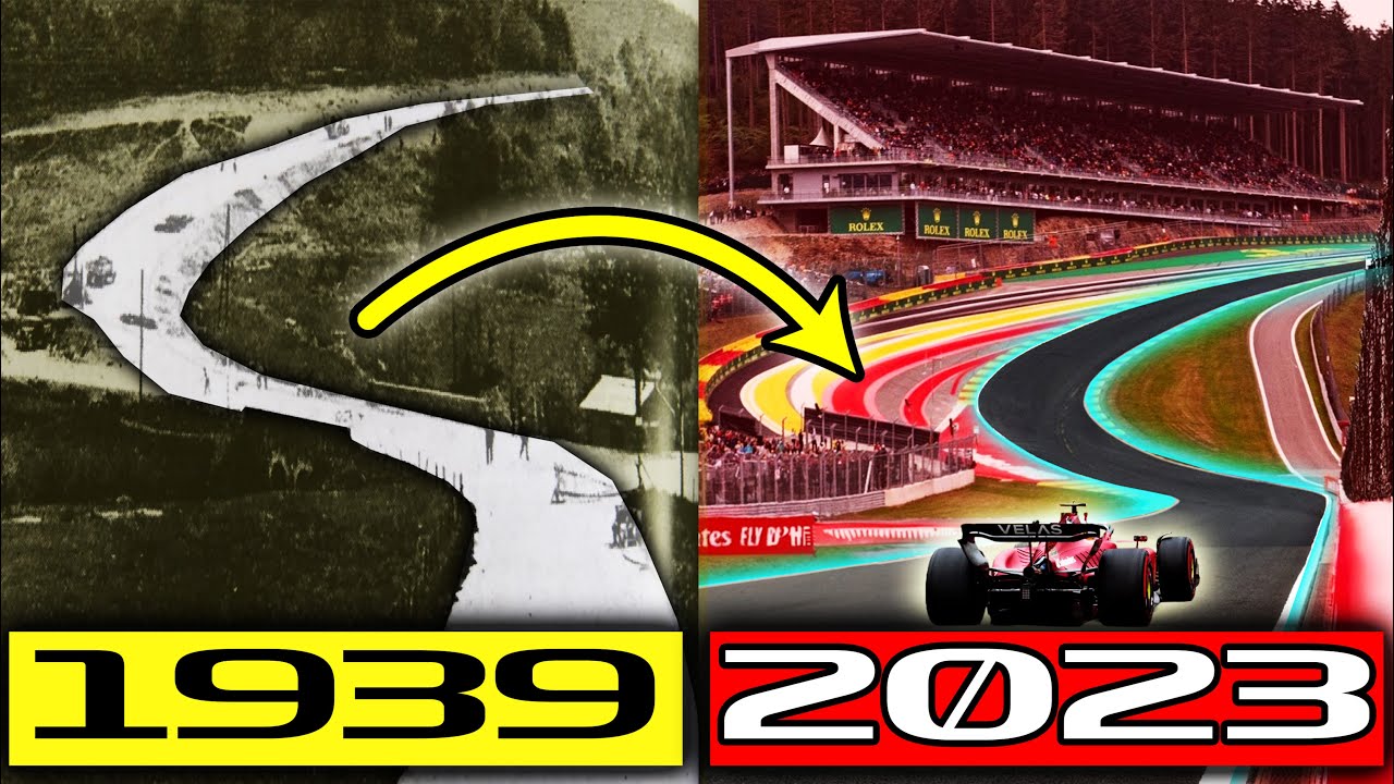 Spa Francorchamps y Eau Rouge (ANTIGUO vs AHORA): La HISTORIA del MEJOR ...