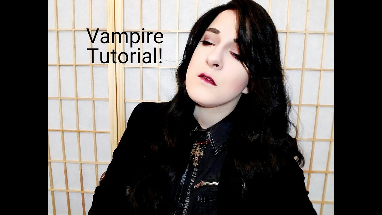 Vampire Halloween Makeup Tutorial! - YouTube