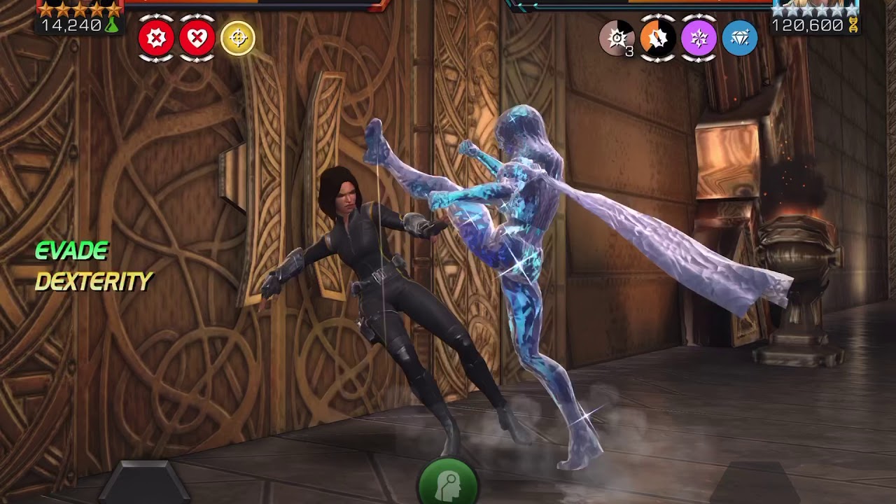 MCOC quake vs 7.1.1 (Beta) Emma Frost - YouTube