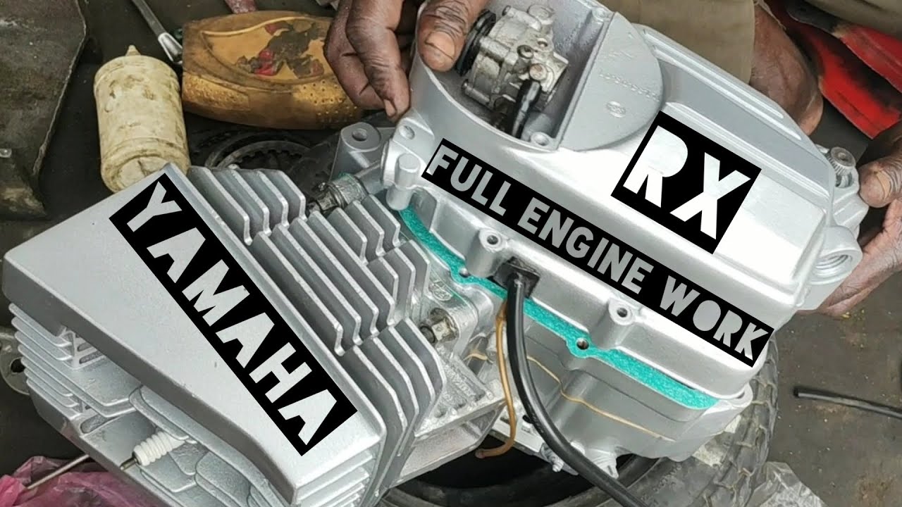 Yamaha RX Full Engine work / Rockfort Motor works - YouTube
