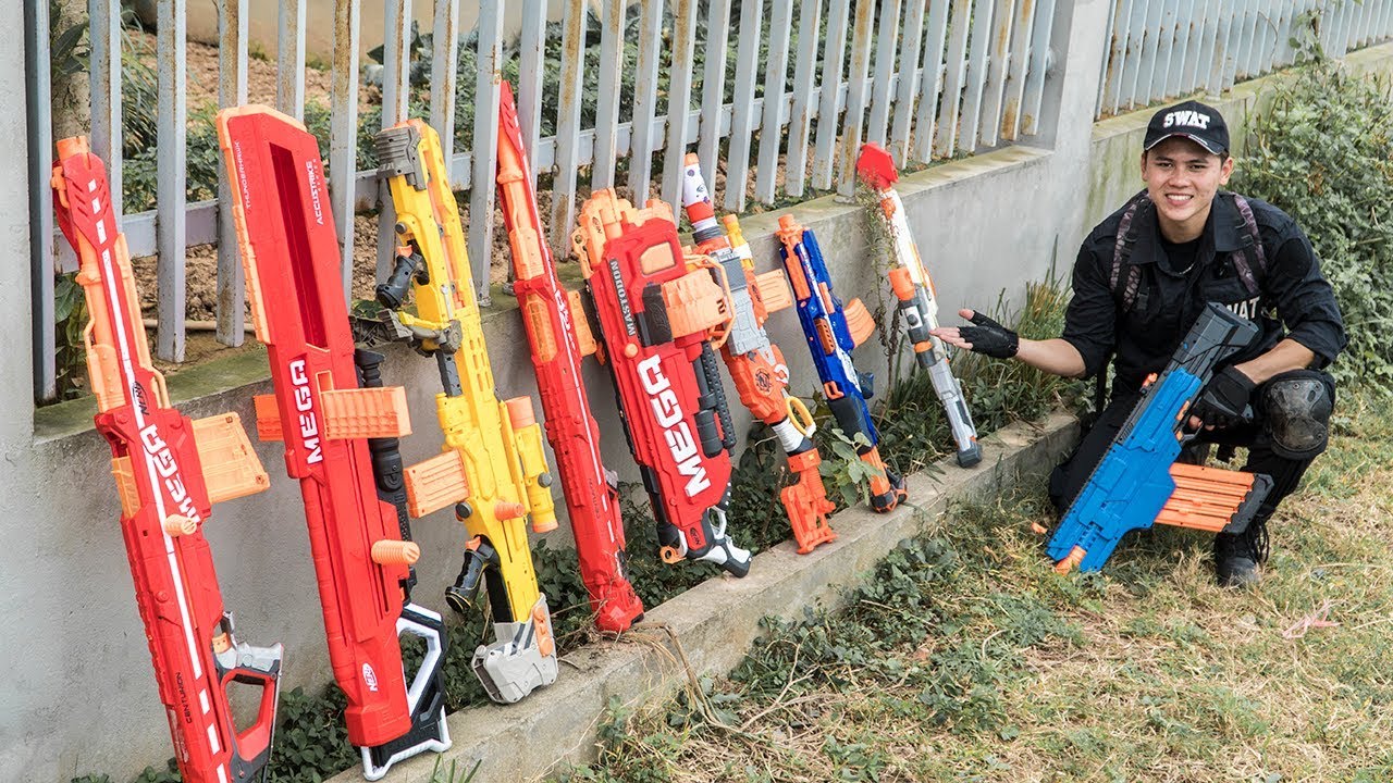 Nerf Guns War : Police Men Of TTNerf Team Special Brave Finght Squad ...