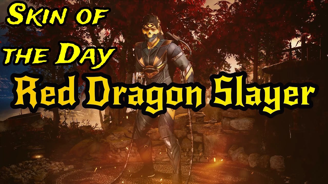 Red Dragon Slayer - Skin of the Day - Takeda - Mortal Kombat 1 - YouTube