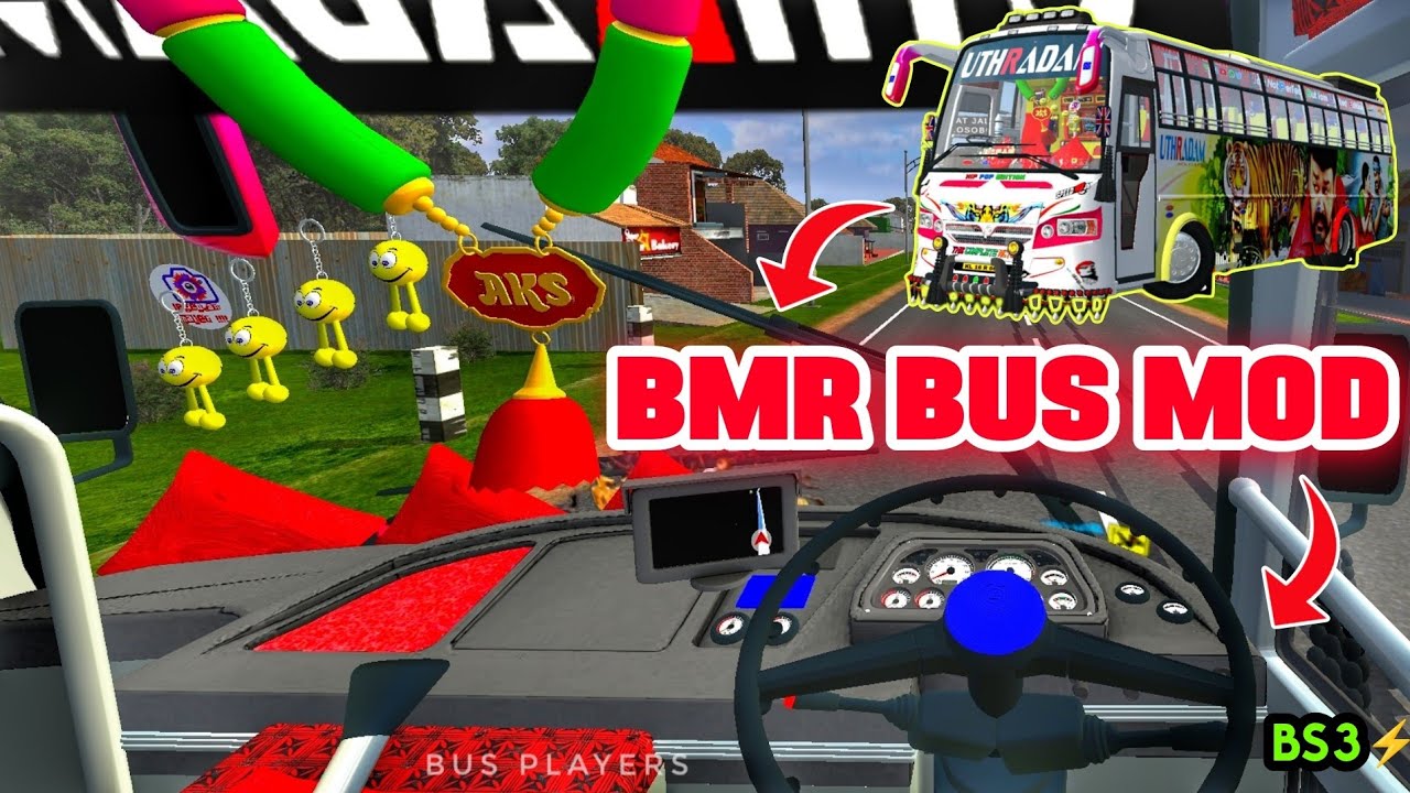 NEW TOURIST BUS MOD FOR BUSSID || BMR BUS MOD || BMR BUSSID MOD | # ...