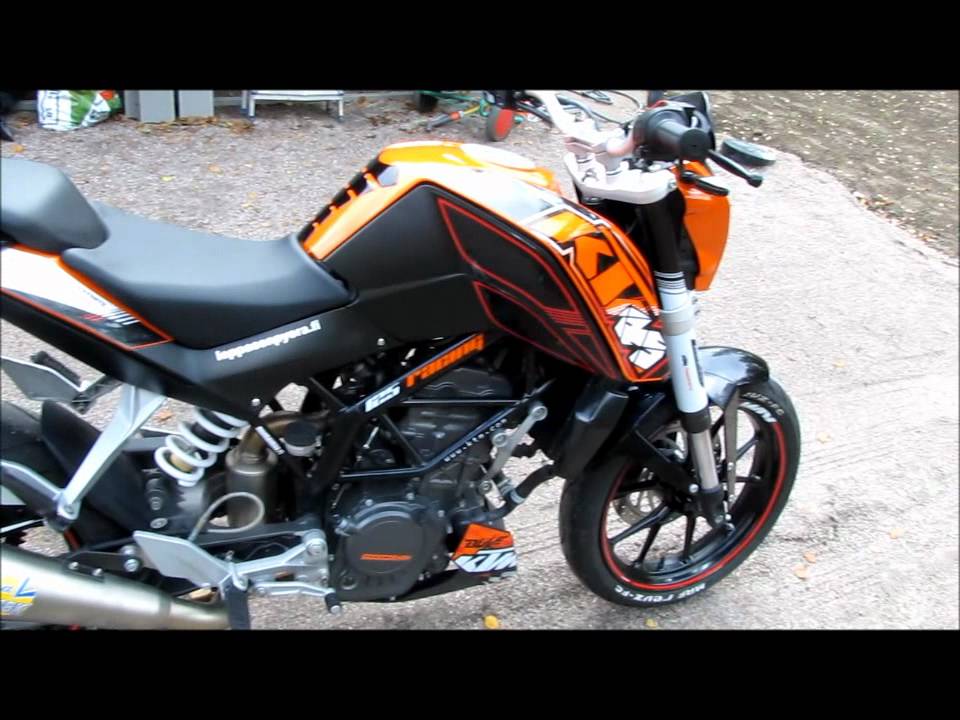 Ktm Duke 125 Tuning Part 2 - YouTube