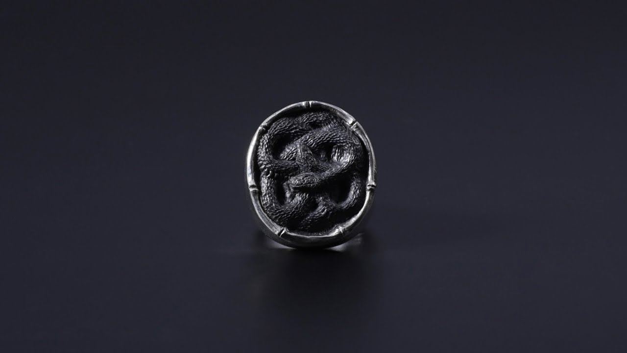 [SNAKES RING] Jewelry Wax Carving process - YouTube