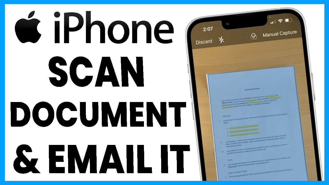 how to scan documents on iphone and email it || how to scan documents ...