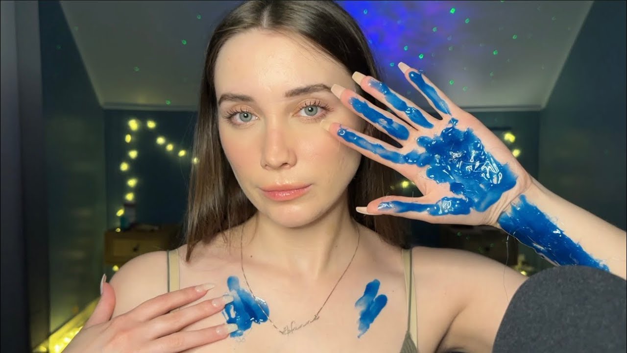 ASMR Putting Melted Wax on My Skin, Tapping & Scratching It, & Peeling ...