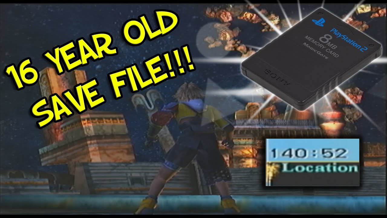 I finished my 16 year old FFX save file for the first time - YouTube